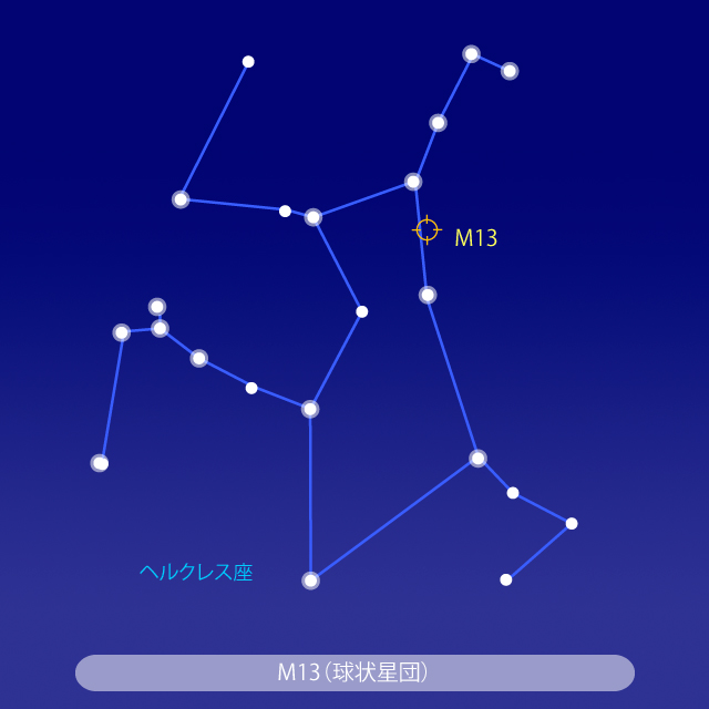 天体名：M13（メシエ13） | ライフレンジャー トピックス